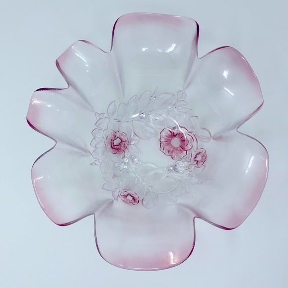 Mikasa | Dining | Vintage Mikasa Pink Rosella Serving Bowl | Poshmark